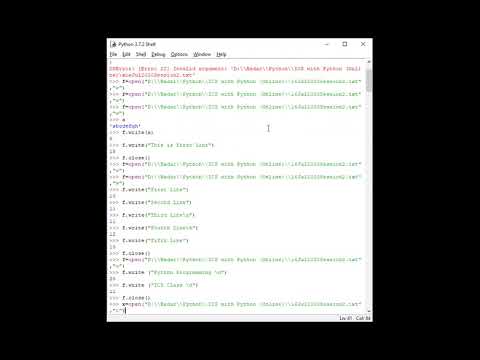 2020 July 16 Ics 1 Part 1 Text Files Processing Using Python Write