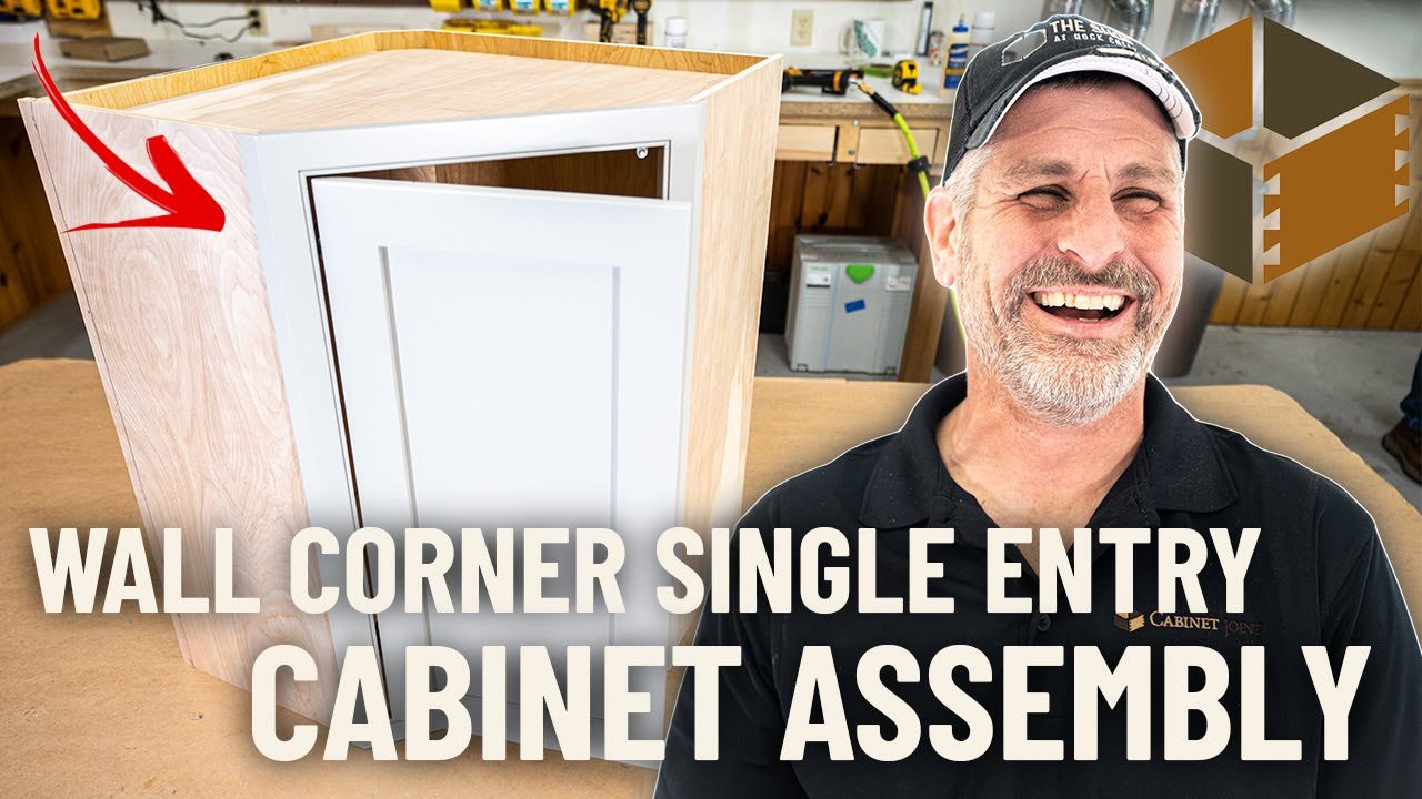 How To Assemble A Wall Diagonal Corner Single Entry Cabinet Wcse