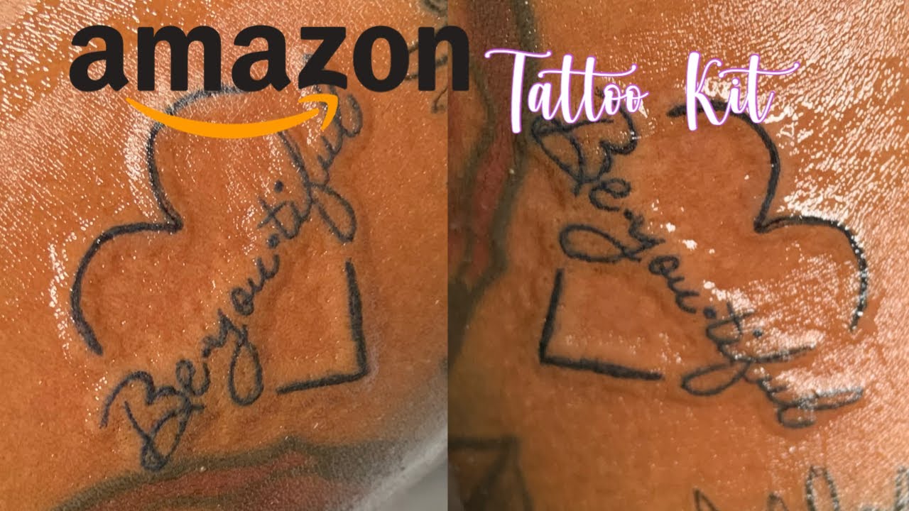 I Gave Myself A Tattoo At Home Giving Myself A Tattoo With An Amazon