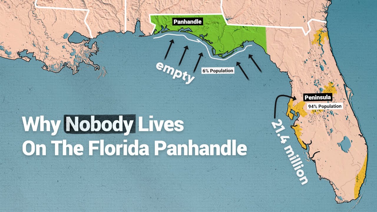 Why The Florida Panhandle Is Empty Youtube