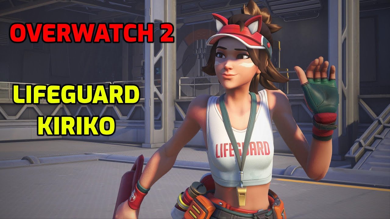 Lifeguard Kiriko Skin Overwatch 2 Swimsuit New Skin Showcase Youtube