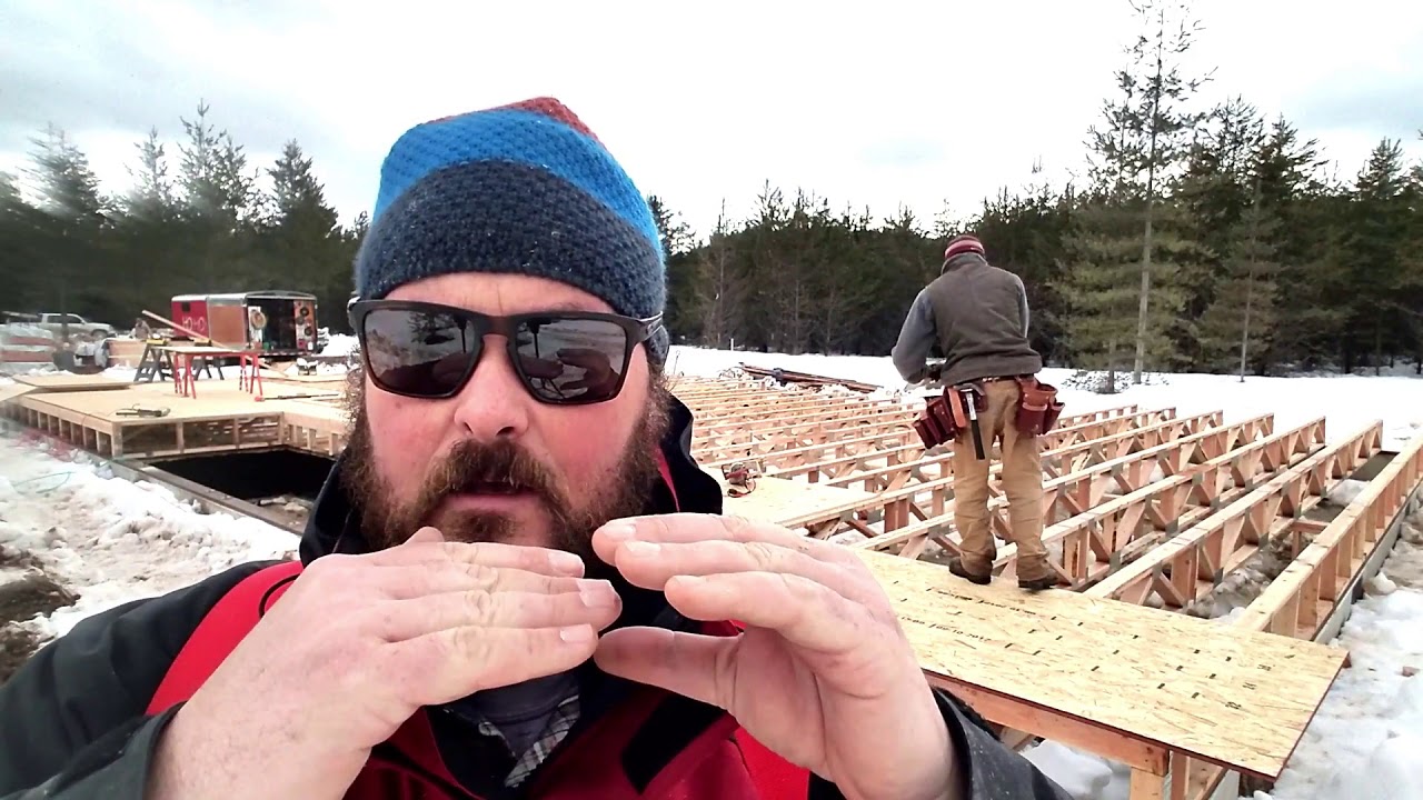 Building A House How To Build A Solid Floor For Your Home Youtube