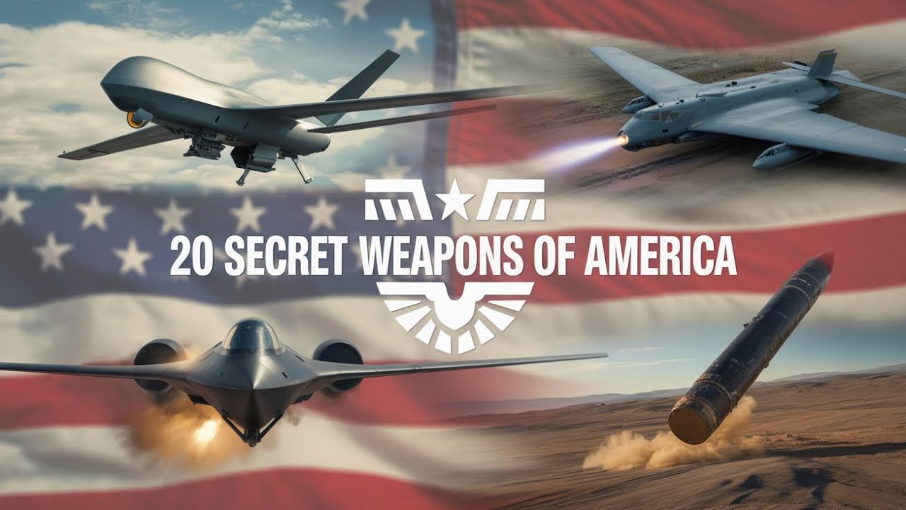 Top 20 Secret Weapons Of America Classified Military Technology