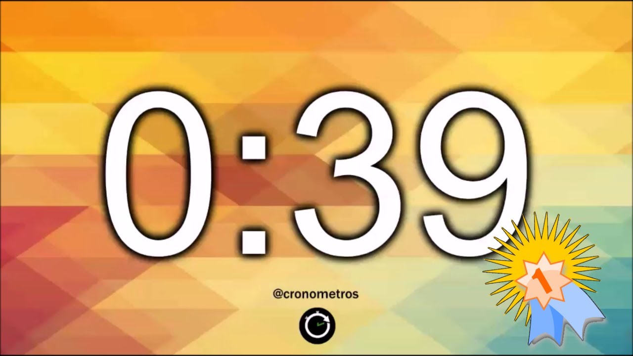 39 Second Timer Youtube