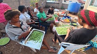 Mass Cooking Party Male Chef Cooking African Jollof Rice Together With ...