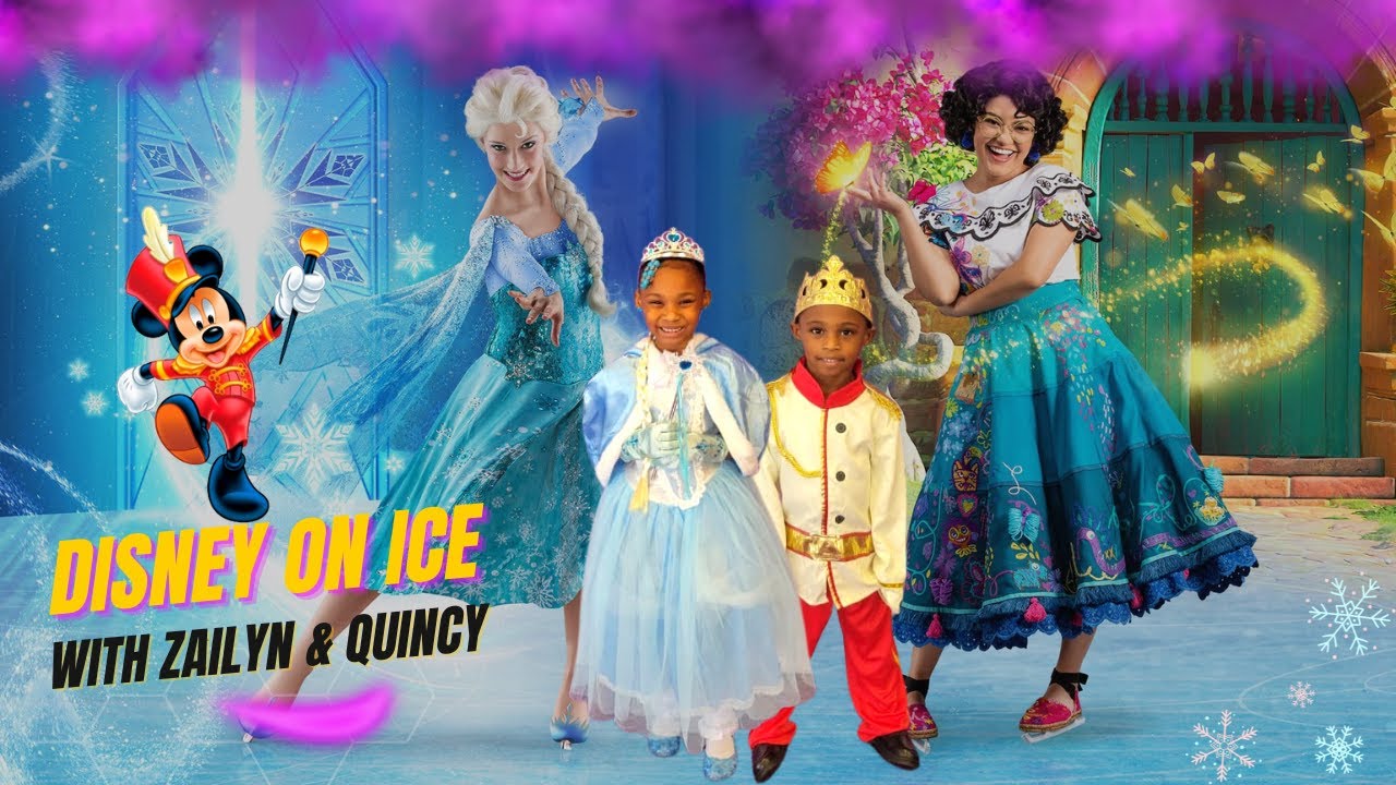 Disney On Ice 2023 With Zailyn Quincy Youtube