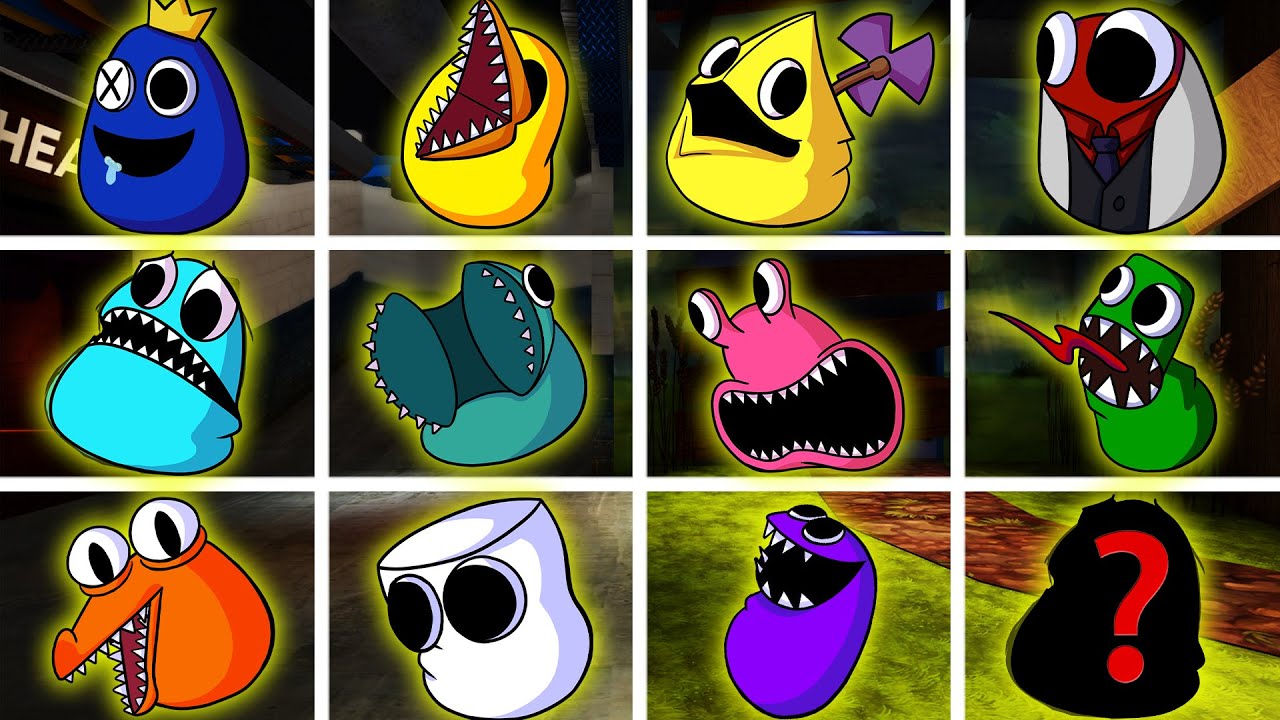 New Pou Revenge In Rainbow Friends Vs Bf Robloxрџћ All Phases Friday