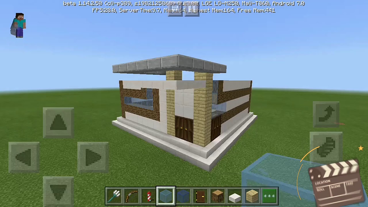 Construindo Casa Moderna Minecraft Youtube