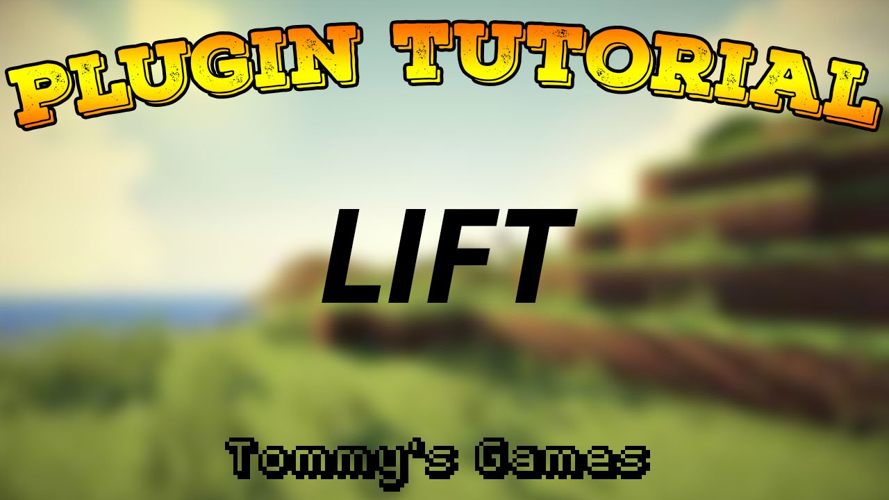 Un Ascensore In Minecraft Lift Plugin Tutorial Youtube