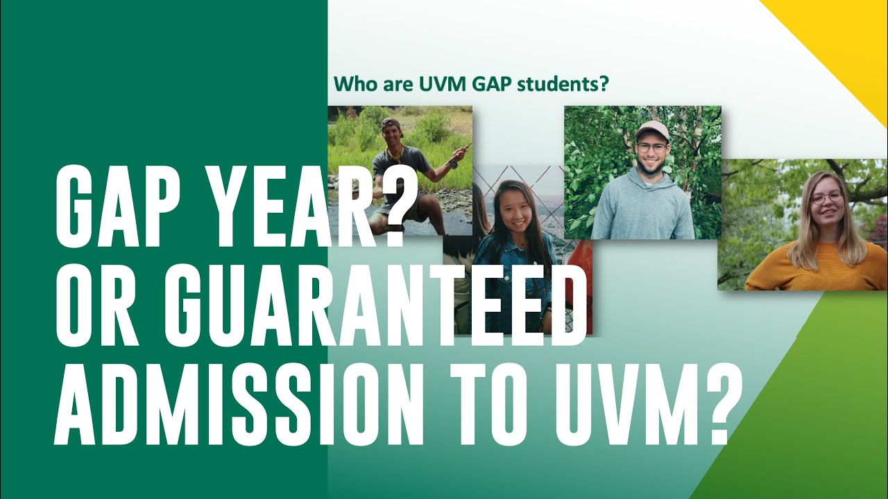 Guaranteed Admission To Uvm University Of Vermont S Guaranteed