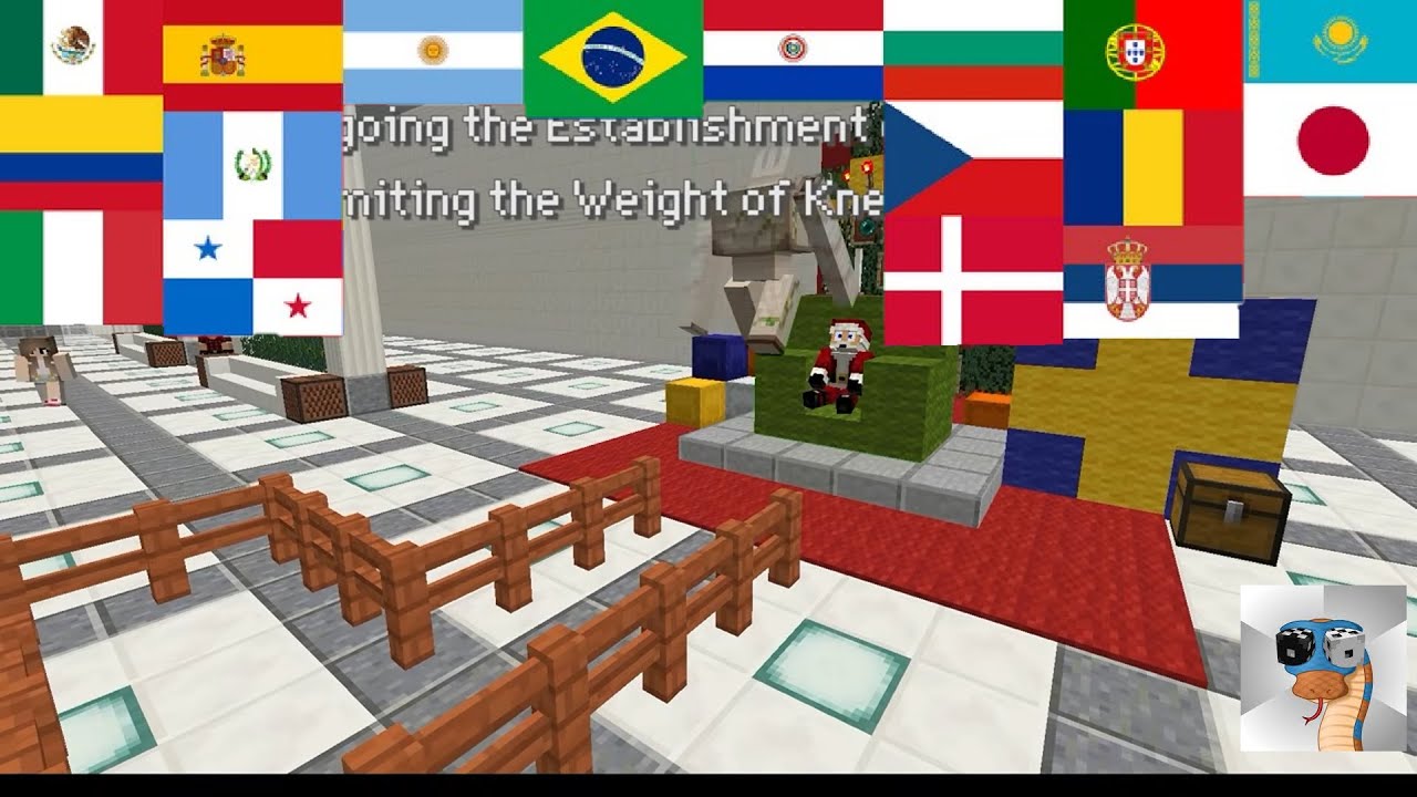 Jake Eyes Iron Golem Is Beating Up Santa Multilanguage Youtube