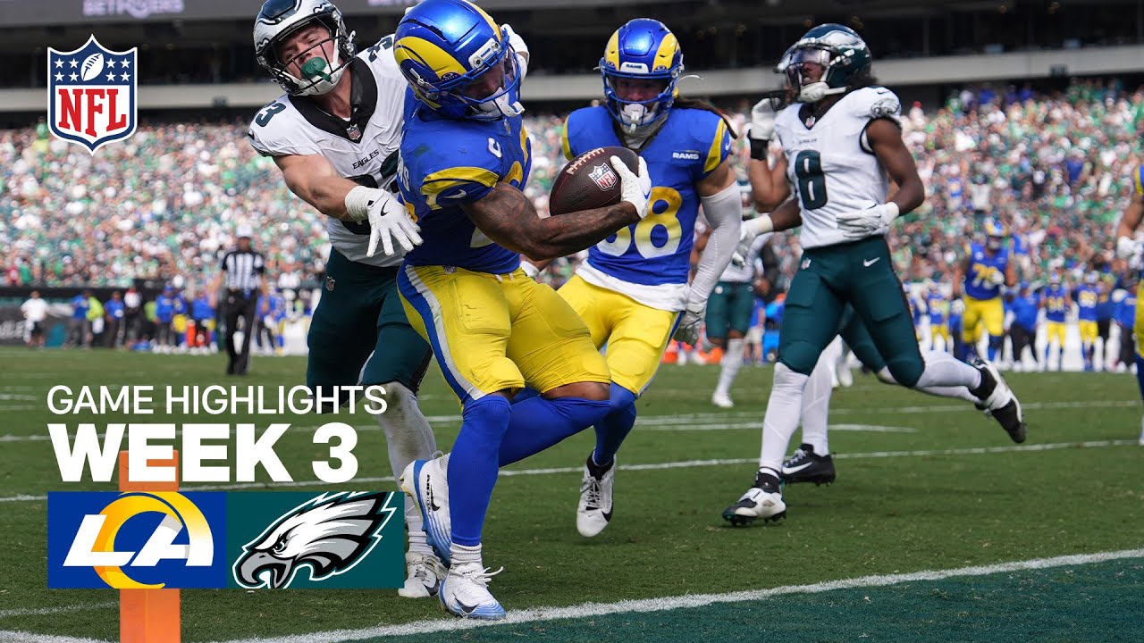 Los Angeles Rams Vs Philadelphia Eagles Game Highlights 2025 Nfl