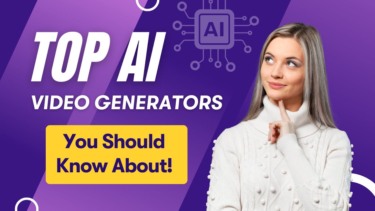The Best Ai Video Generators Of 2024 Youtube