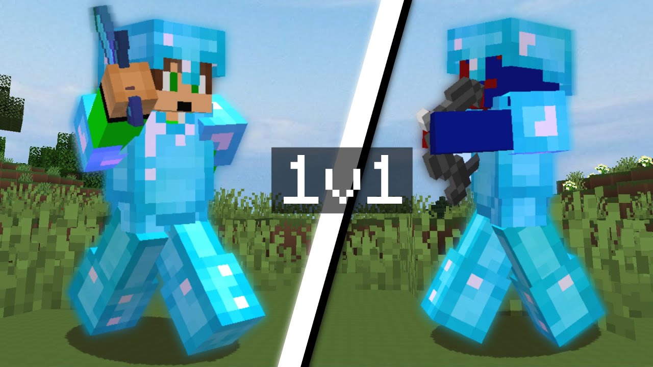 The Best Minecraft 1v1s Hero Vs Kake Youtube