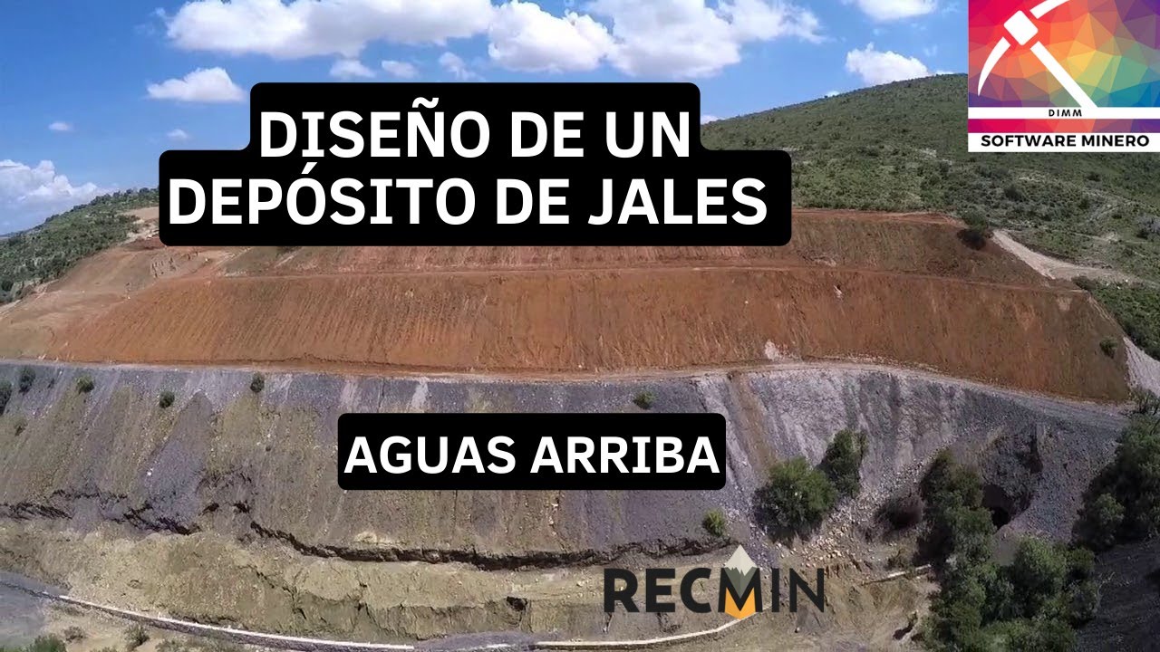 Diseño De Una Presa De Jales Aguas Abajo En Recmin Youtube