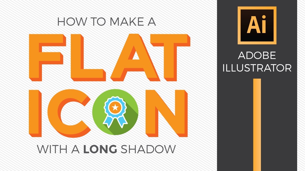 Adobe Illustrator How To Make A Flat Icon Tutorial Graphic Design How