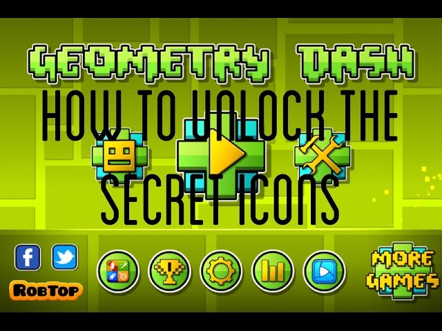 Unlock All Geometry Dash Icons Icon Kit Geometry Dash Wiki Fandom