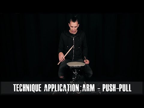 Jamespaynedrums Push Pull Hand Technique Application Drum Lesson