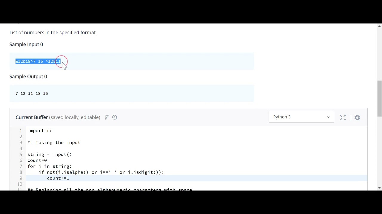 Ordering Strings Hackerrank Solution Youtube