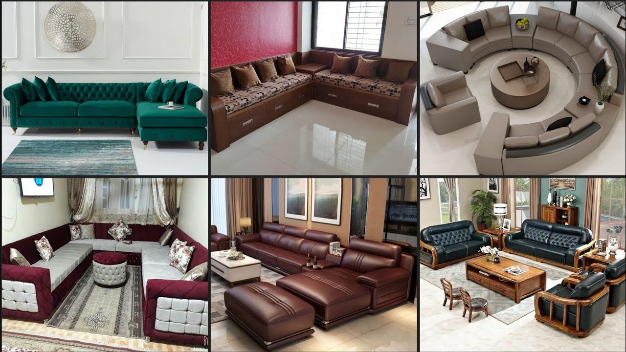Luxurious Leather Sofa Sets Design Youtube