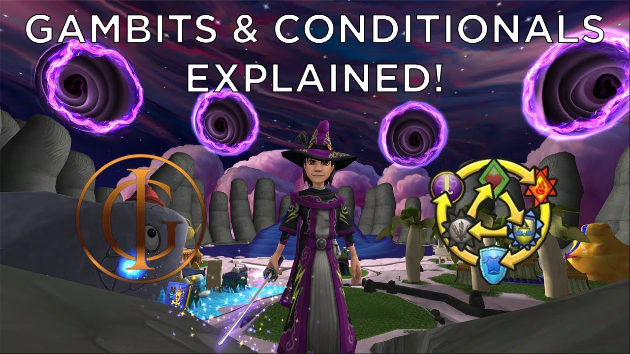 Explaining Wizard101 S Gambit Conditional Mechanics Youtube