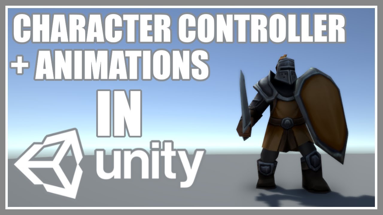 Character Controller With Animations Walk And Attack Unity 3d