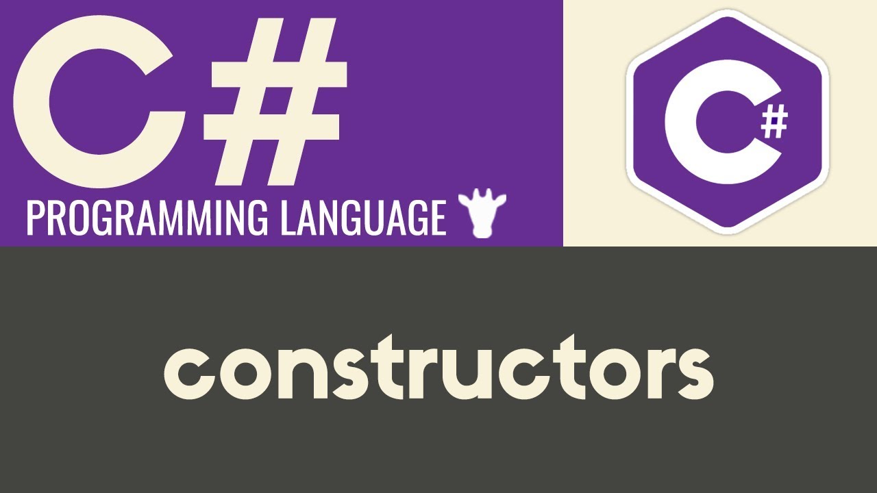 Constructors C Tutorial 26 Youtube