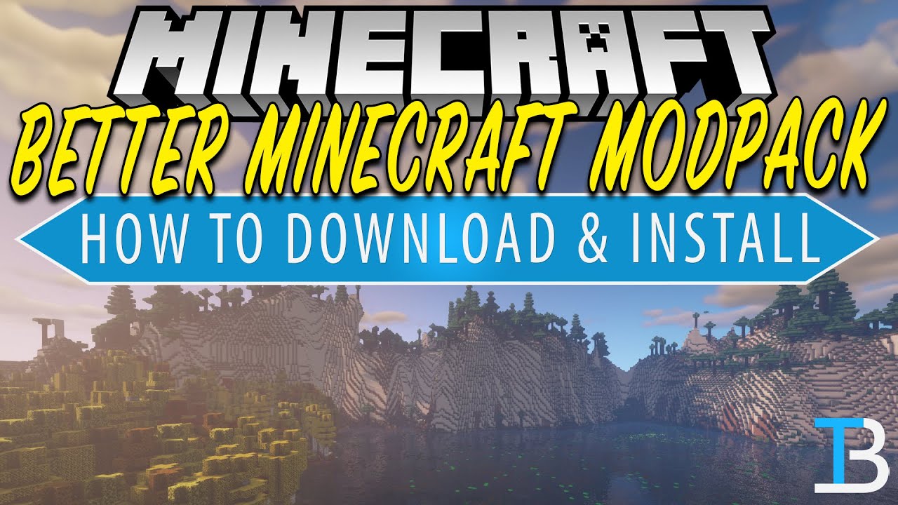 How To Download Install The Better Minecraft Modpack Youtube