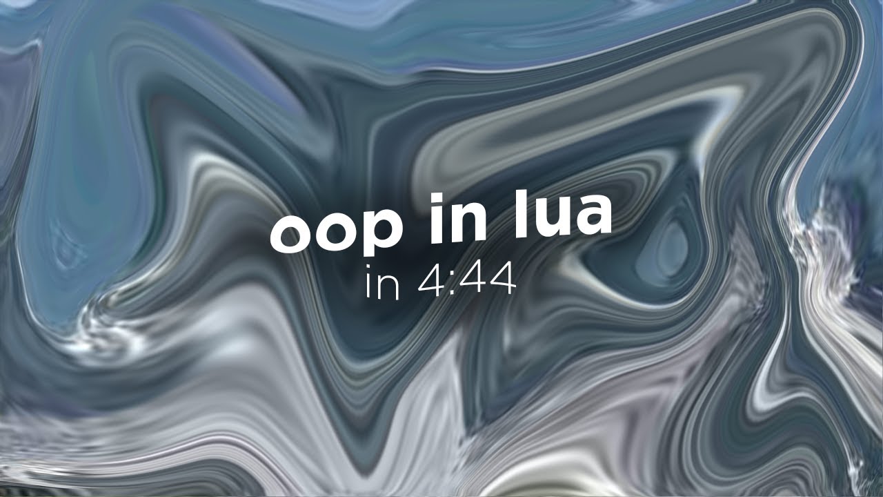 Object Oriented Programming Youtube