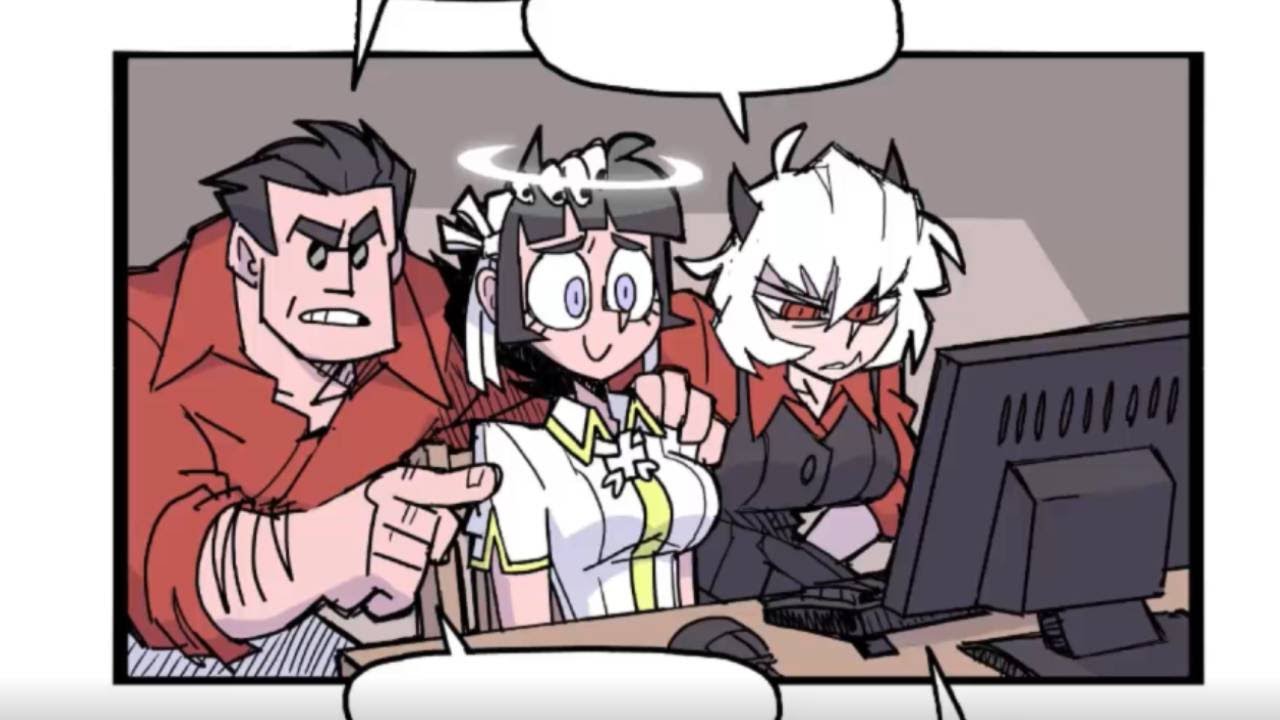 Turn Based Strategy Helltaker Comic Dub Youtube