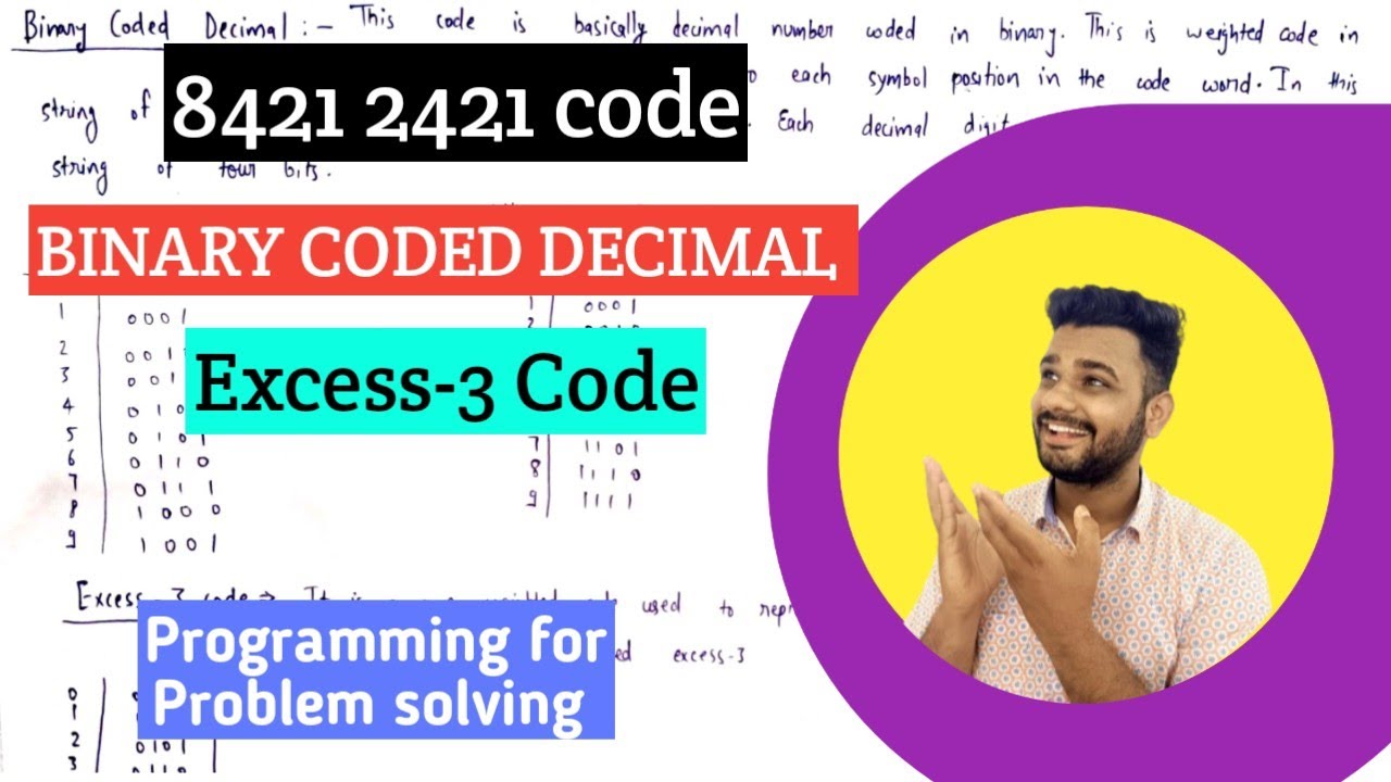 Packed Binary Coded Decimal Chart