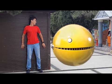 Pac Man In Real Life Part 2 Pacman 3d Youtube
