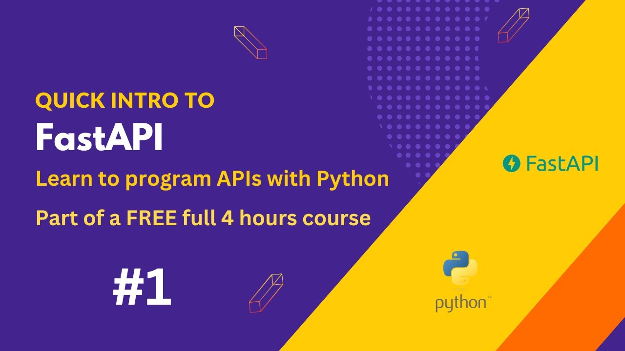 Create Rest Apis With Python In 22 Minutes With Fastapi Then Connect
