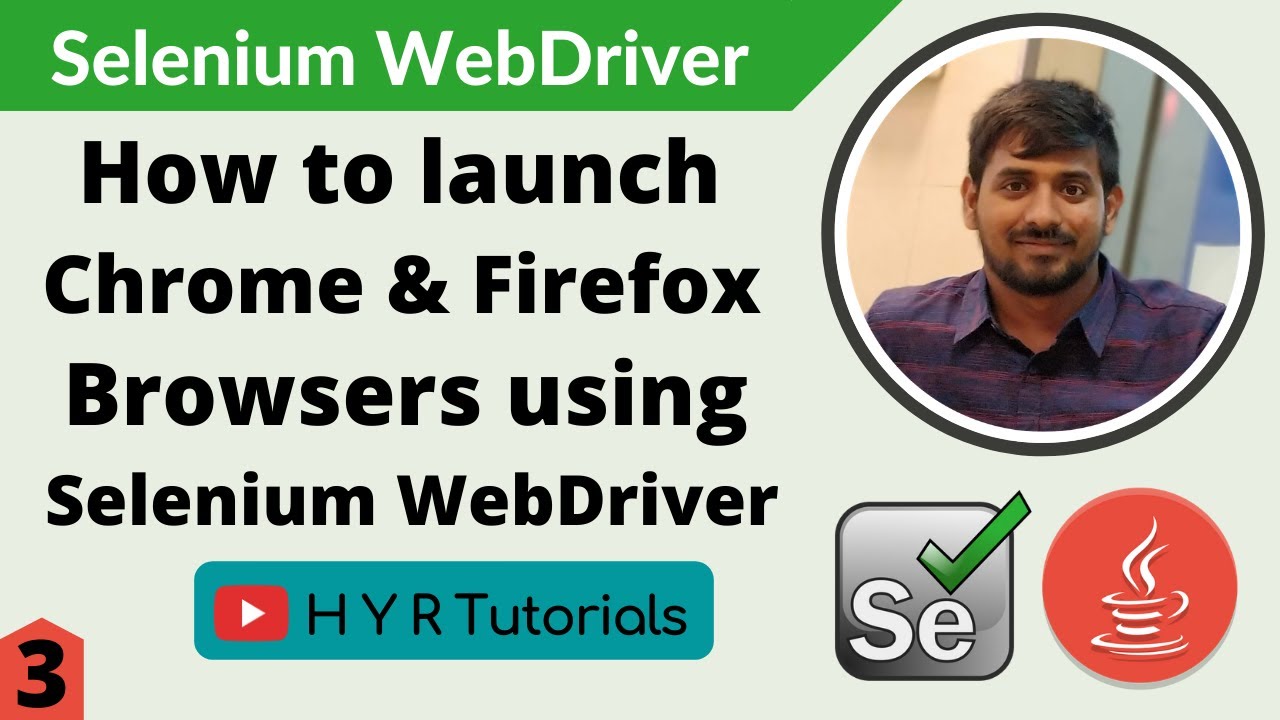 Launch Chrome Firefox Browsers Using Selenium Webdriver Web