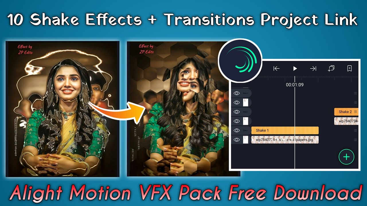 Alight Motion Vfx Pack Shake Effect Pack Free Download Transitions