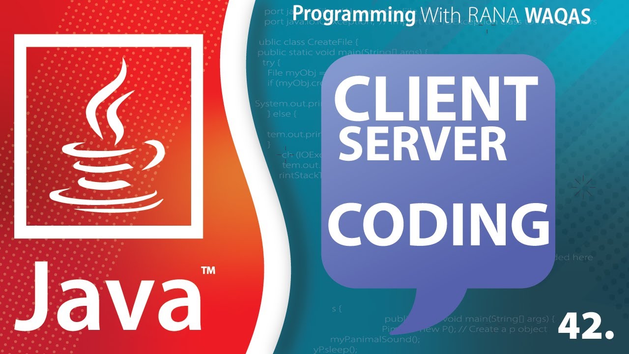 42 Java Complete Socket Programming Tutorial Chatting Application
