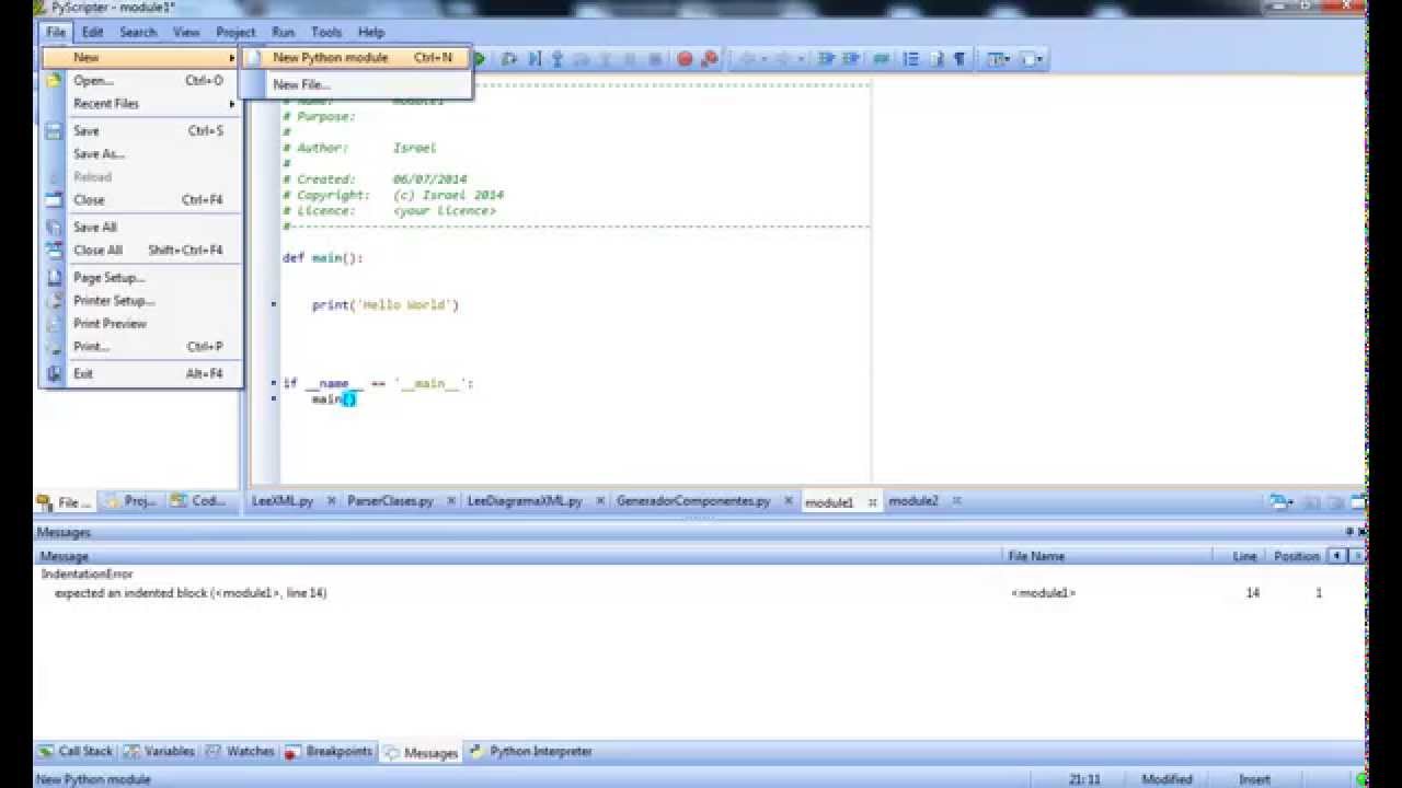 Python Tutorial 1 Hello World Youtube