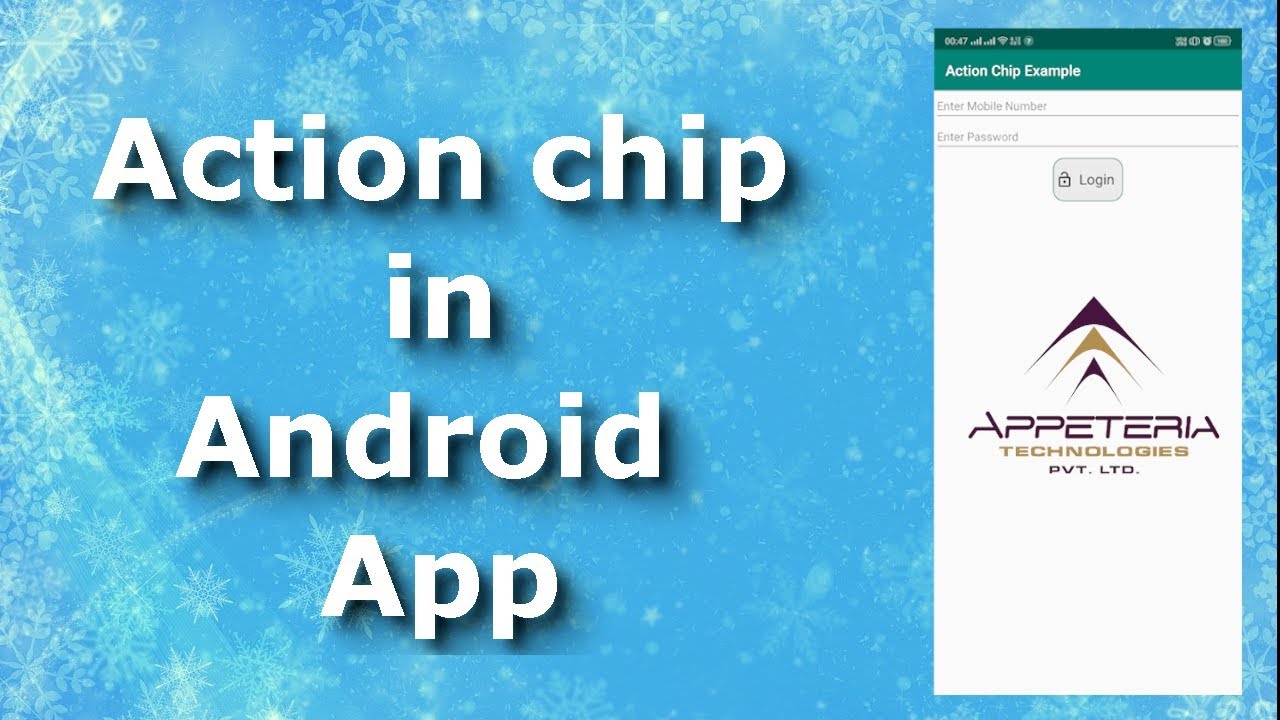 How To Implement Action Chip In Android Part 4 Youtube