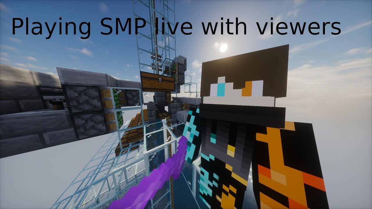 Minecraft Smp With Viewers Make Base Area Better Youtube