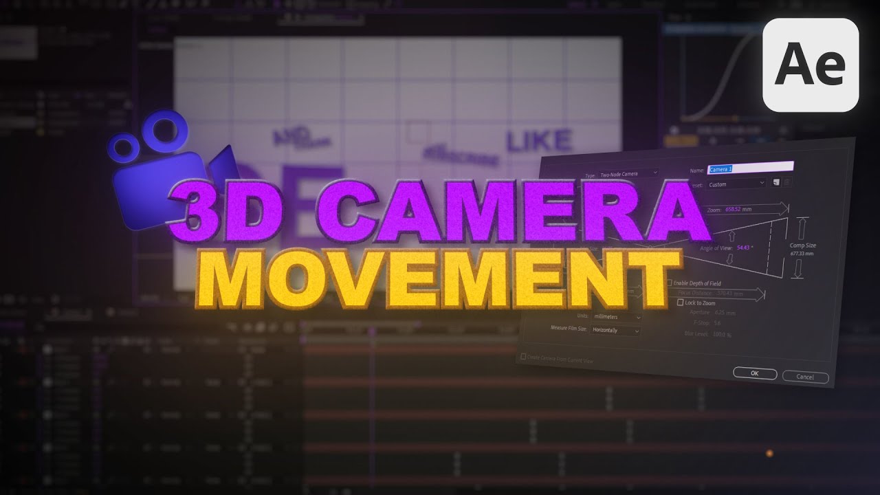 The Secret To Smooth 3d Camera Movement After Effects Tutorial Youtube