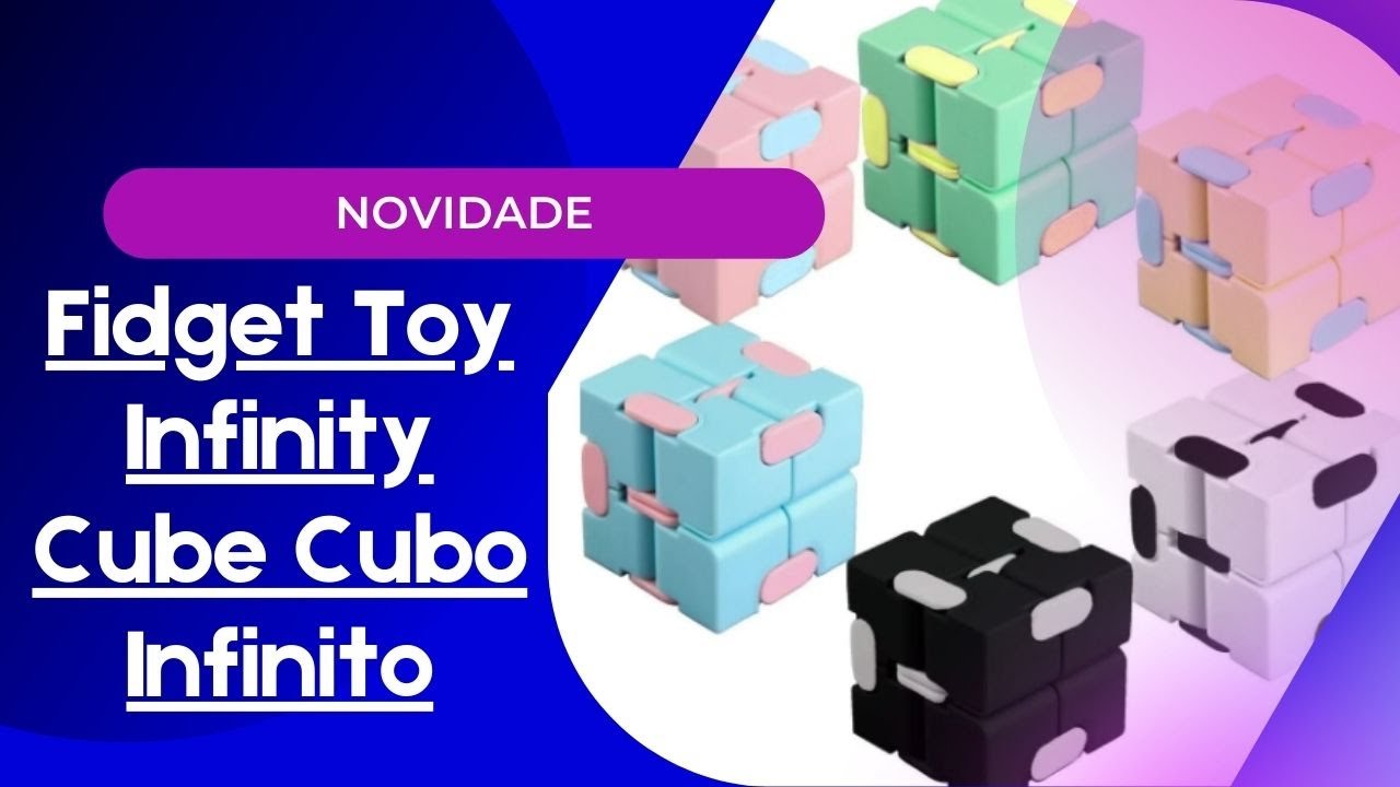 Fidget Toy Infinity Cube Cubo Youtube