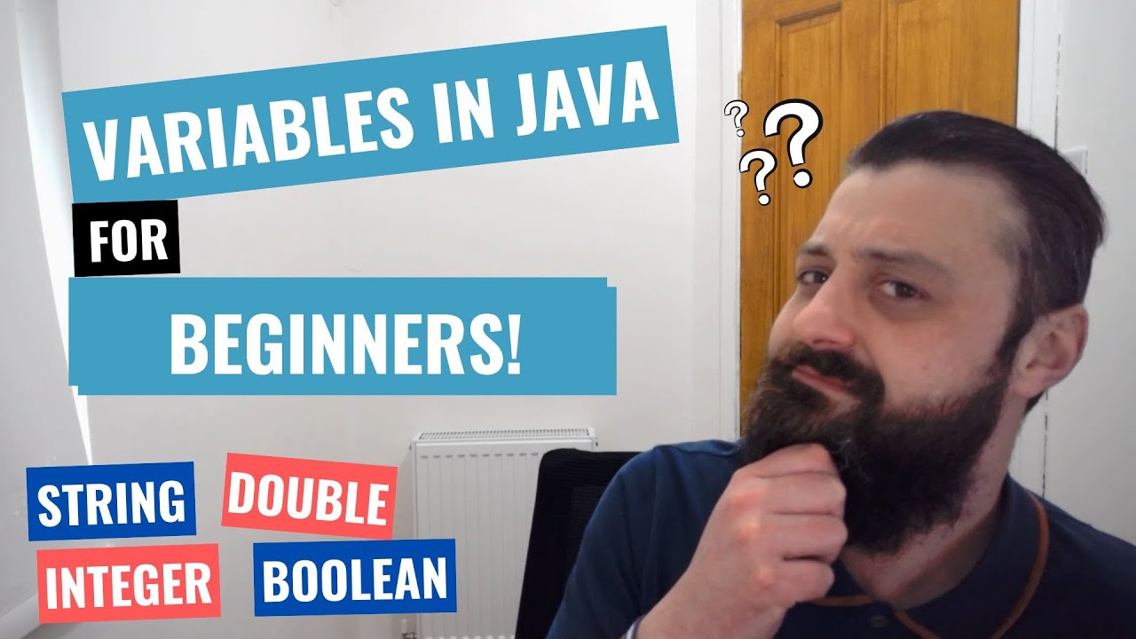 2 Variables In Java For Beginners String Double Integer Boolean