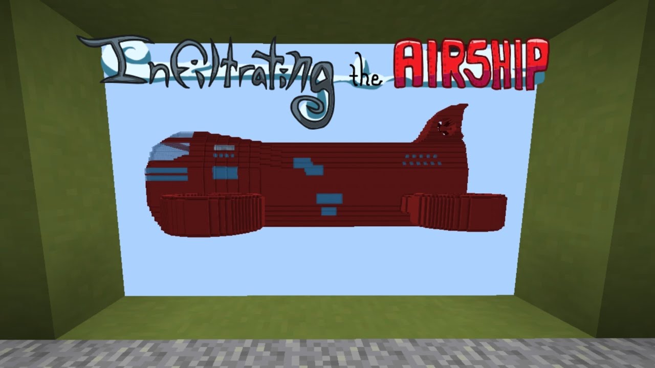 Toppat Airship Minecraft Youtube
