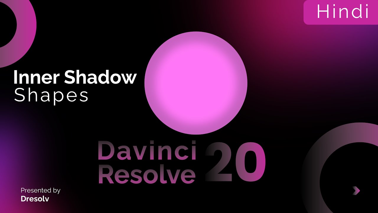 How To Create Inner Shadow In Davinci Resolve Youtube