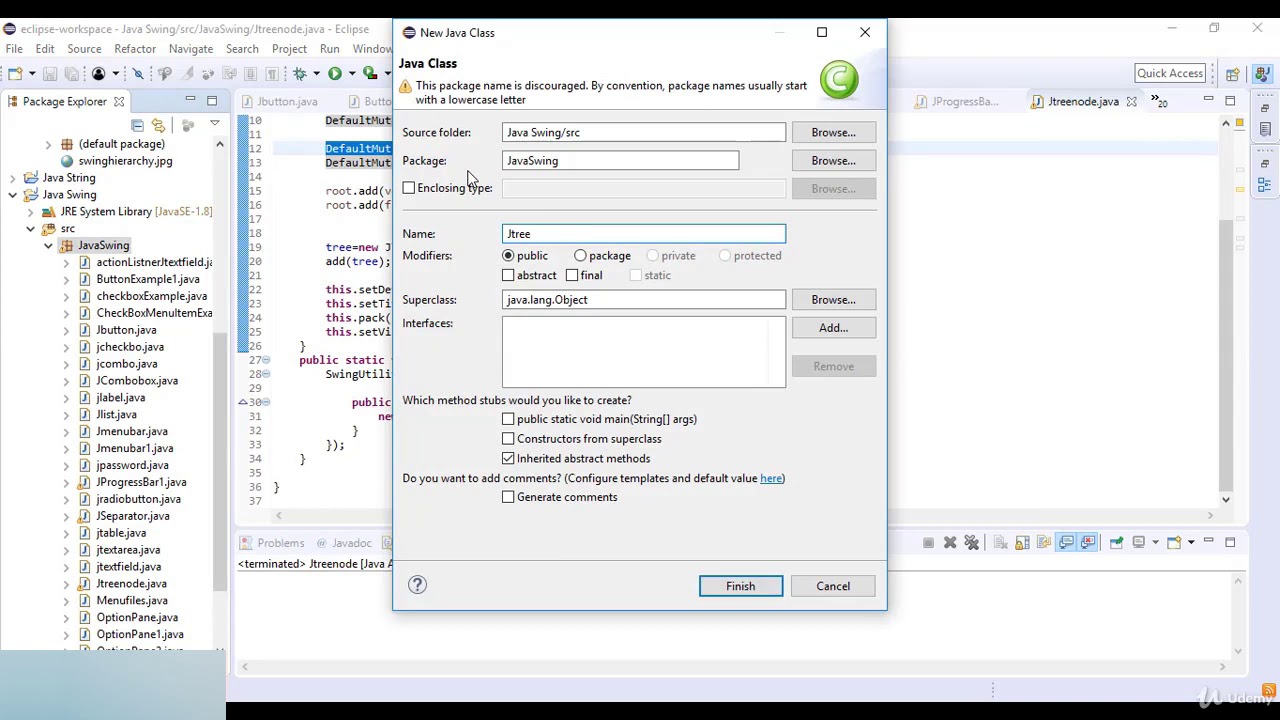Java Jtree Jtree In Java Youtube