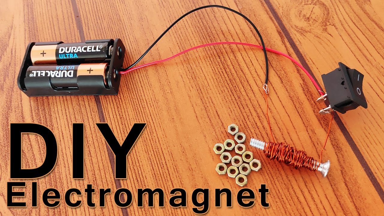 Diy Powerful Electromagnet At Jonathan Middleton Blog