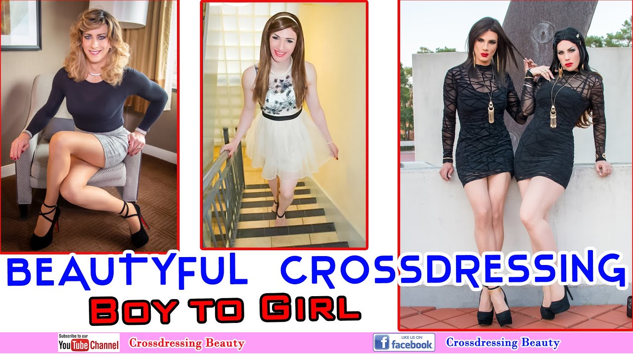 Stunning Crossdressing Photos Collection Male To Female
