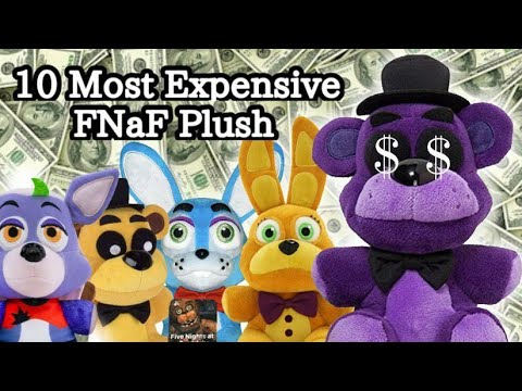 10 Most Expensive Fnaf Plush Youtube