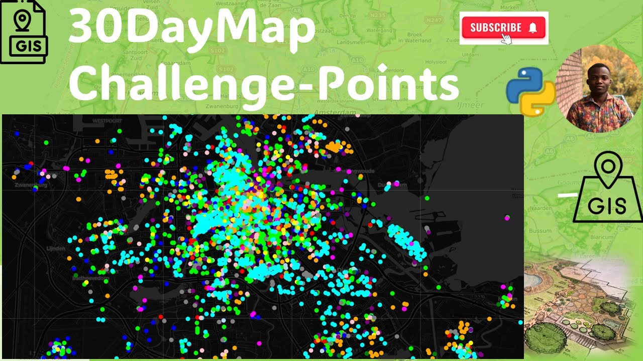 30daymapchallenge Visualize Accessibility Hotspots For Your Area Of