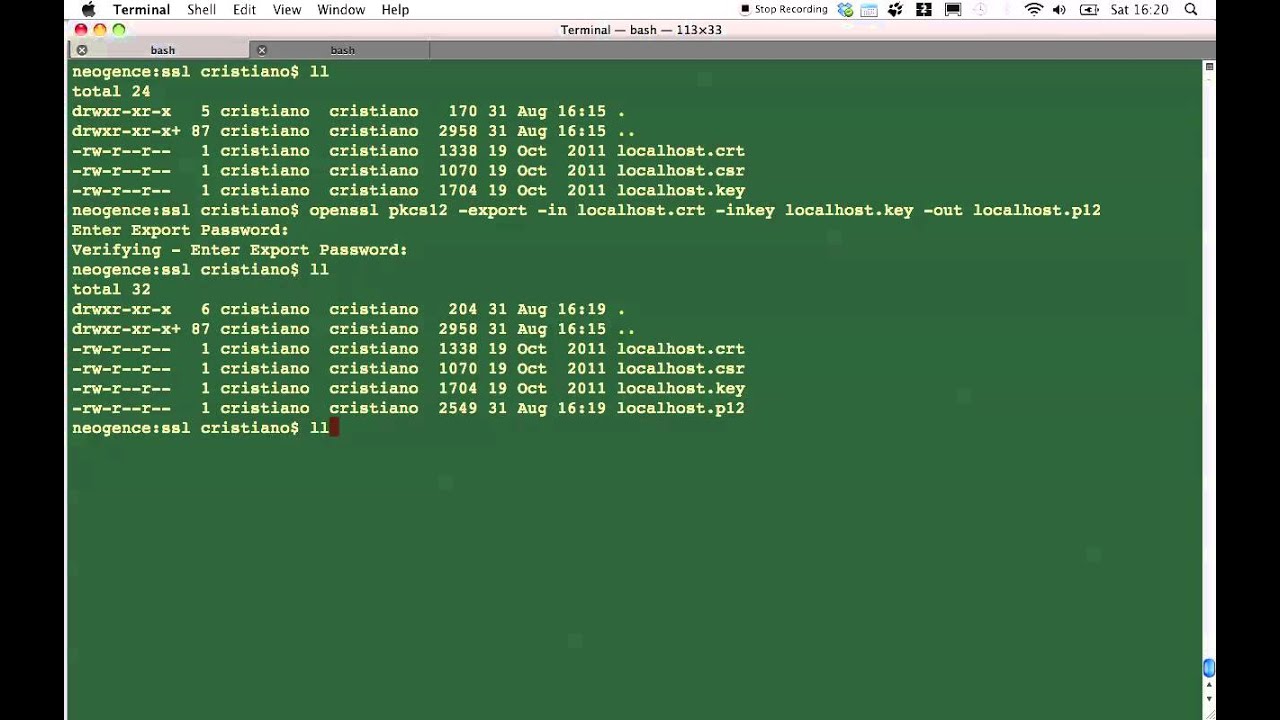 Jar Signing Using Openssl Certificates Youtube
